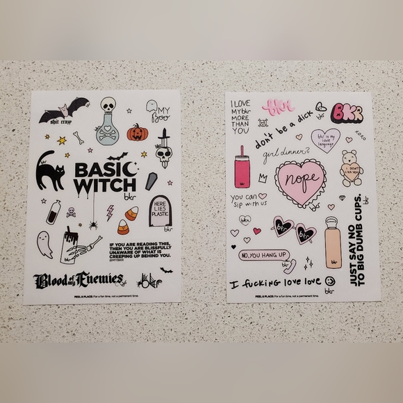 bkr | Other | Brand New Bkr Holiday Stickers | Poshmark